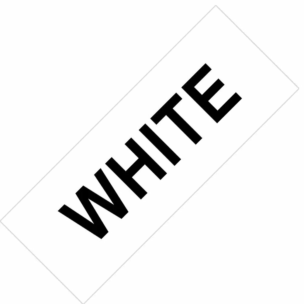 Лента для этикеток Fimax 6 мм, Black on White
