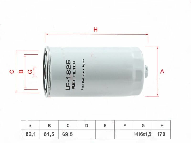 Топливный фильтр Lynx для Great Wall Hover, Wingle, H6 дизель