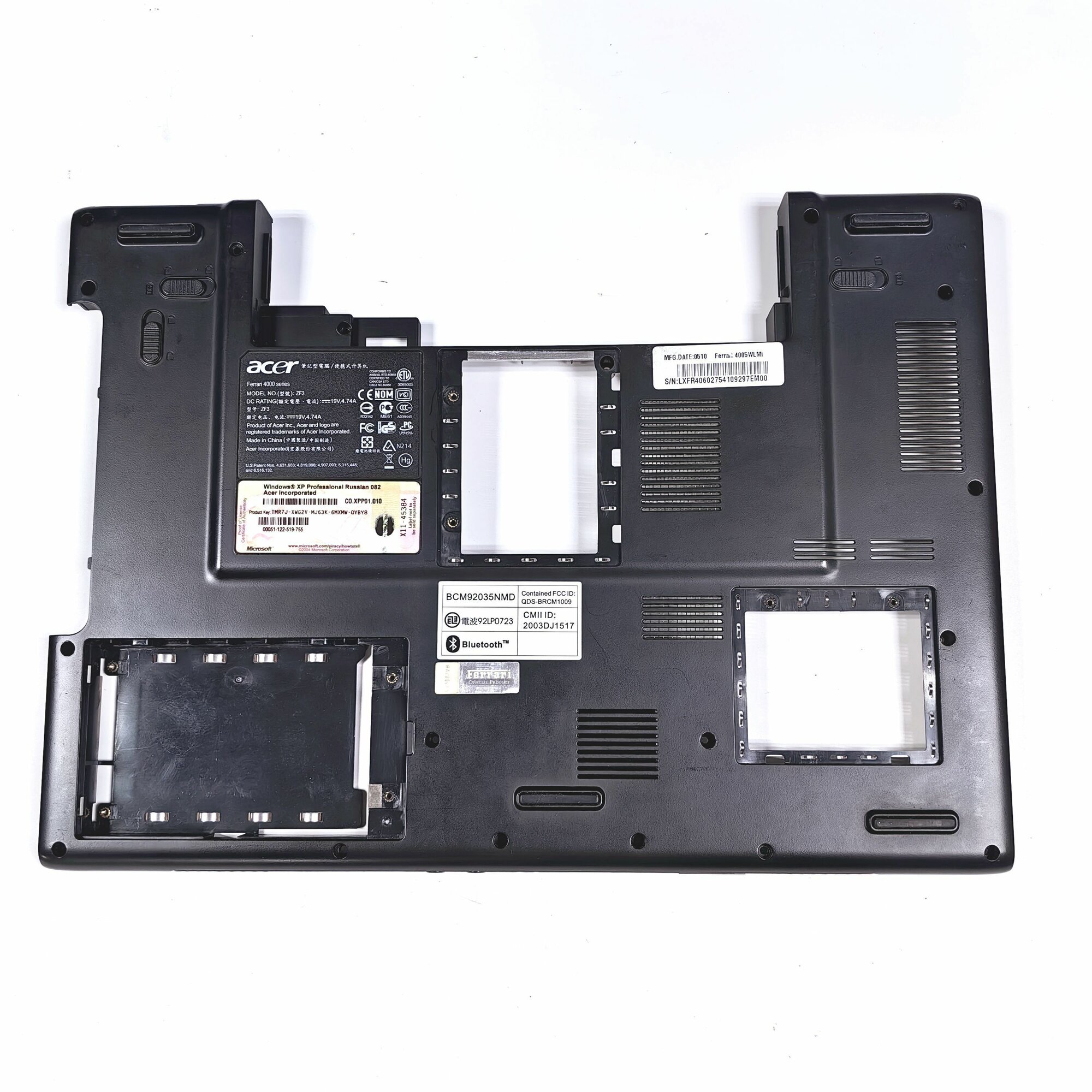 Поддон ноутбука Acer ZF3 Ferrari 4000 EAZF3001012