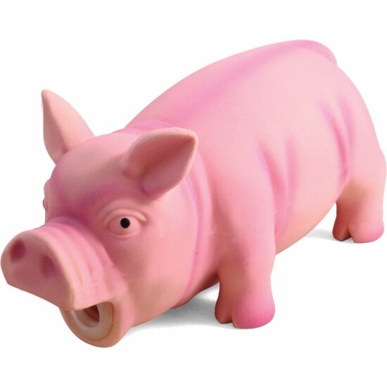 Игрушка для собак из латекса "Поросенок хрюкающий", 210мм