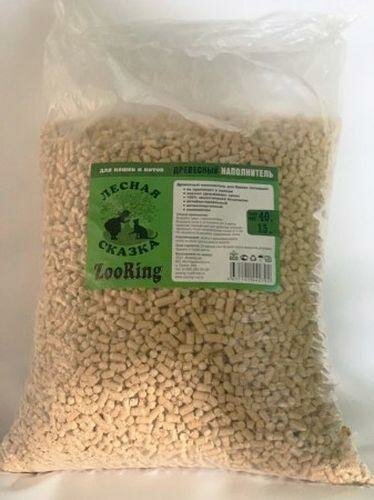 ZooRing Наполнитель древесный наполнитель, Лесная Сказка, 15кг