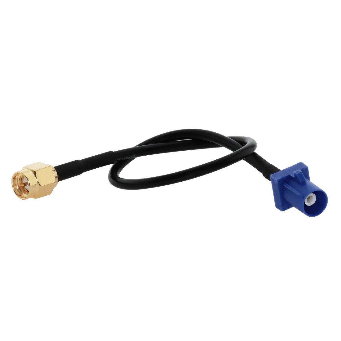 DexMRtiC Кабель-удлинитель SMA-Fakra C синий RG174 30см/50см/100см 50CM, SMAJ-FAKRAJ