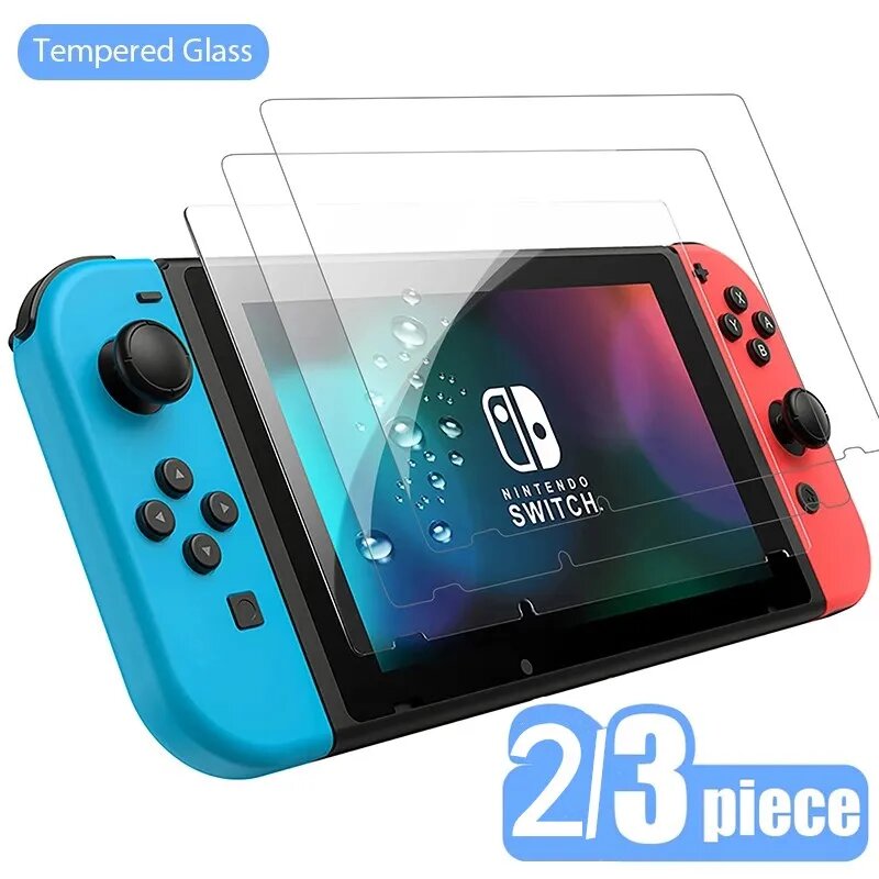 Защитное стекло для Nintendo Switch, 2/3 шт