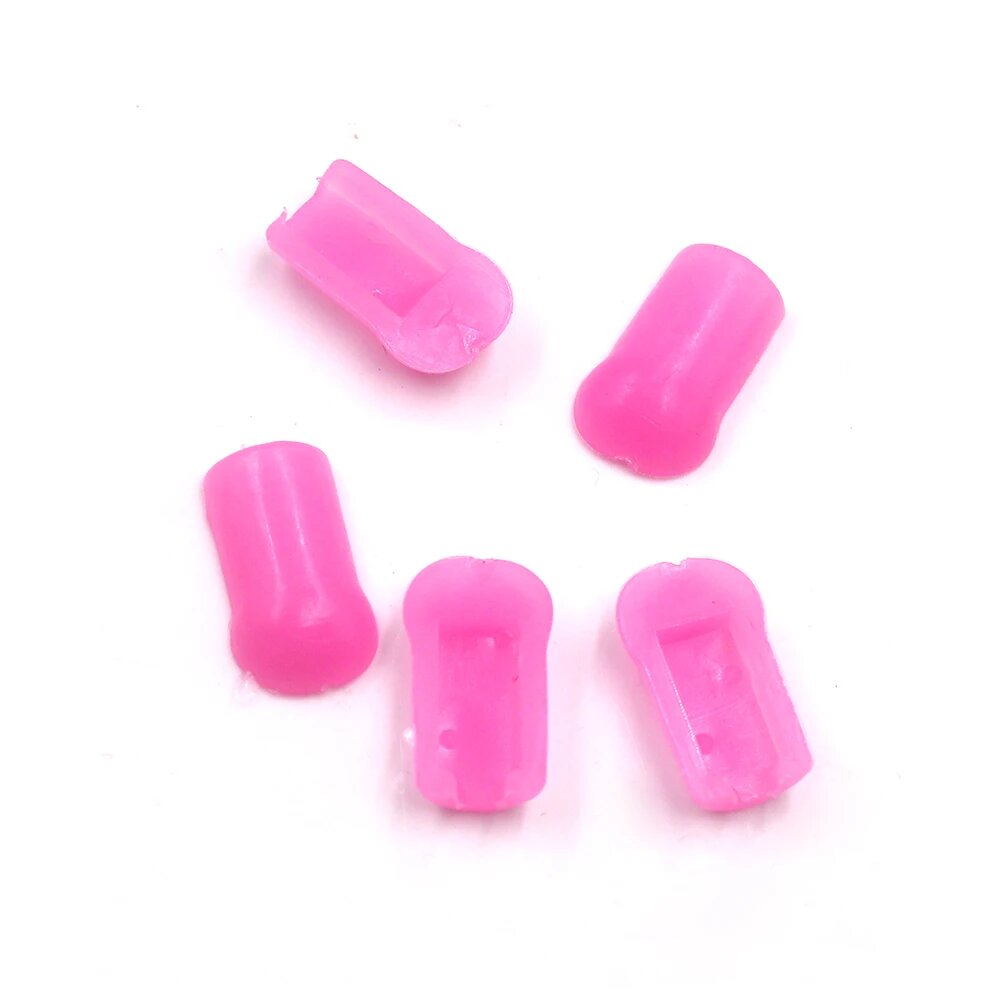 GAHADA светодиодная неоновая полоса концевые заглушки 100/500 шт. Розовый, Pink, 500pcs, For 6x12mm Neon Sign