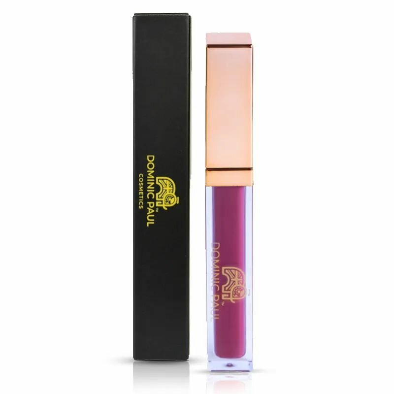 Матовая помада для губ Dominic Paul Cosmetics Matte Liquid Lipstick в оттенке lee, 6 мл