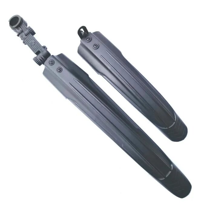 2 шт. велосипедные крылья для горного и шоссейного велосипеда, задний брызговик, крылья Серый, black