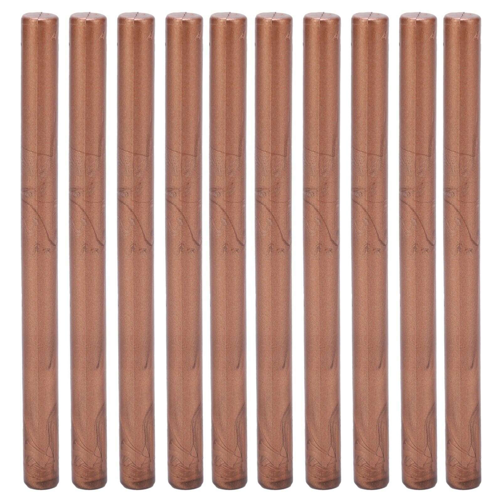 10 шт. сургучных палочек (красная бронза)