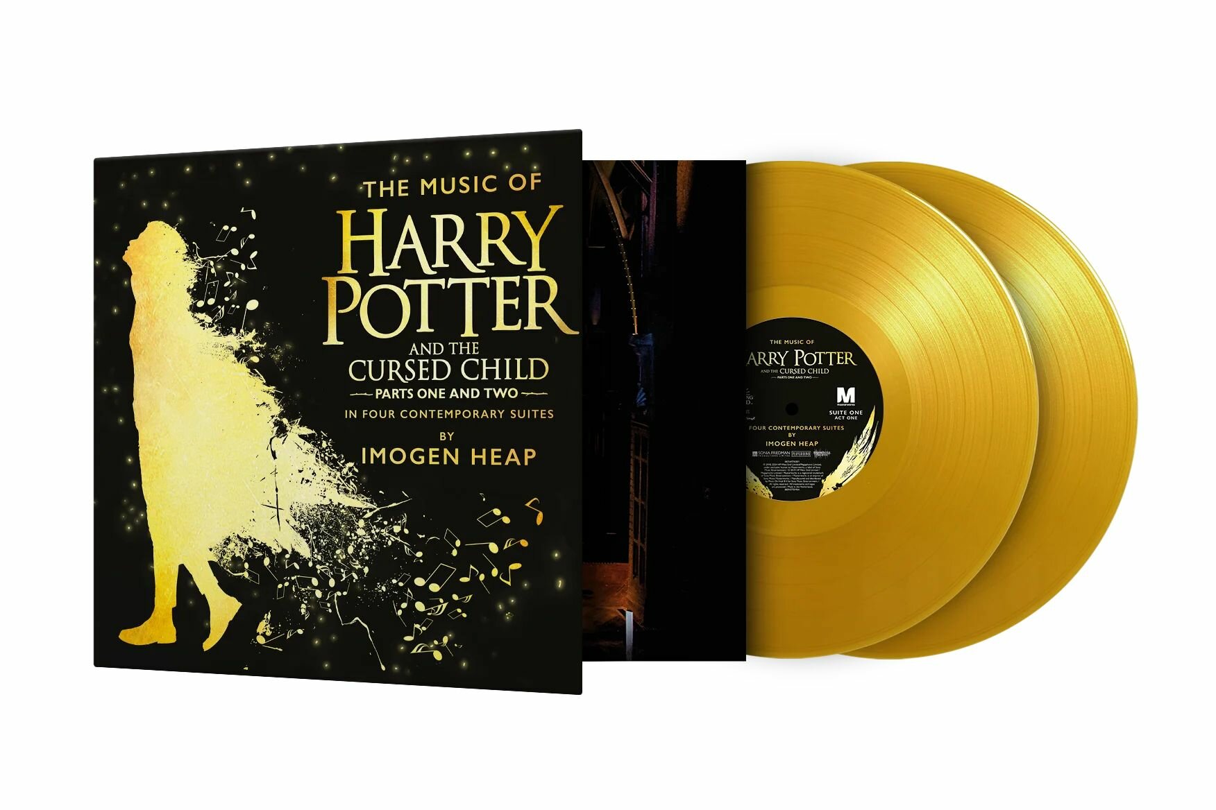 The Music Of Harry Potter And The Cursed Child (1000шт в мире Yellow Numbered OST Limited Soundtrack) Желтая Пронумерованная Виниловая Пластинка, Саундтрек Imogen Heap: Гарри Поттер и Проклятое Дитя