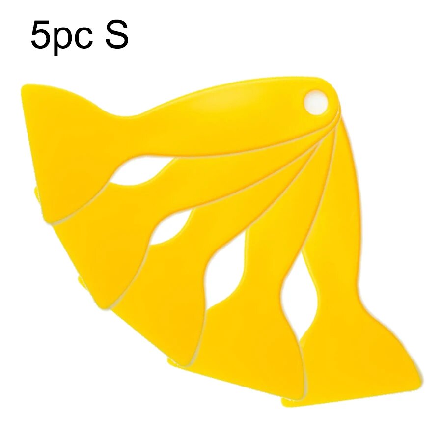 Скребок пластиковый 5X/10X для очистки автомобиля, лопатка для очистки окон, стекла, воды, 5pcs