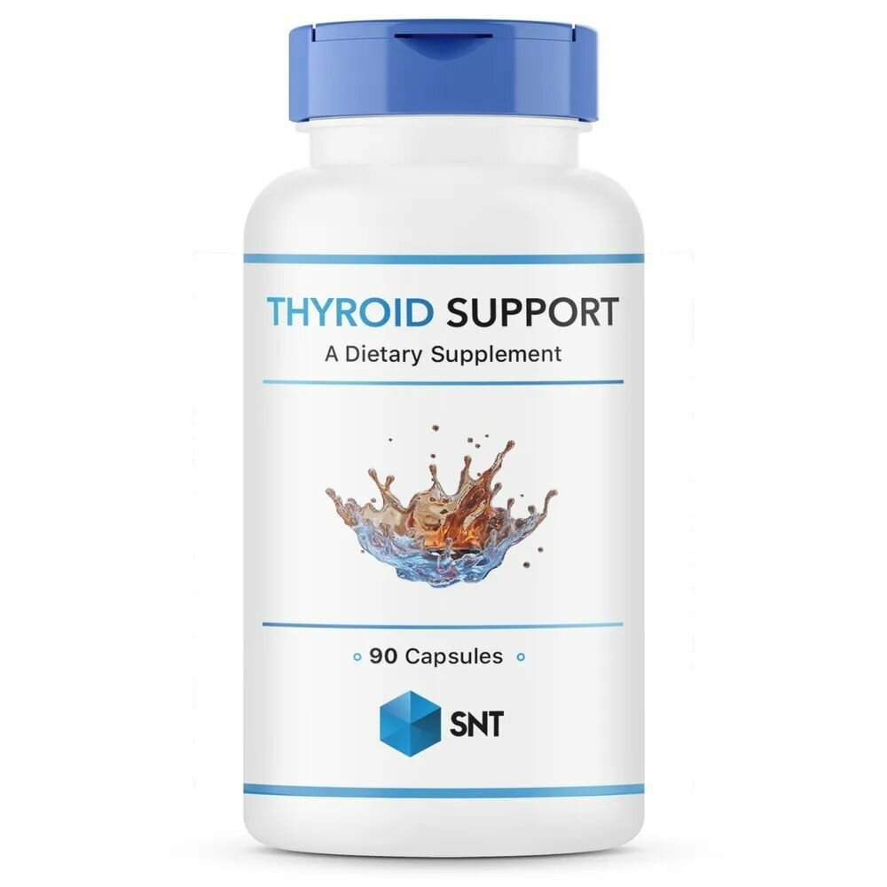 THYROID SUPPORT SNT / Поддержка щитовидной железы СНТ, капсулы по 805 мг, 90 шт