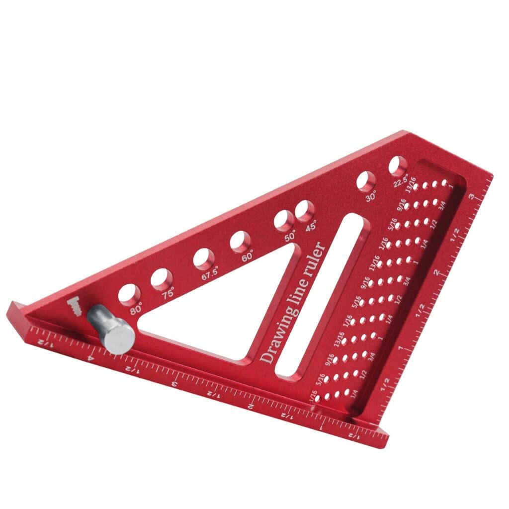 Квадратная линейка Для разметки положения отверстия в линии рисования