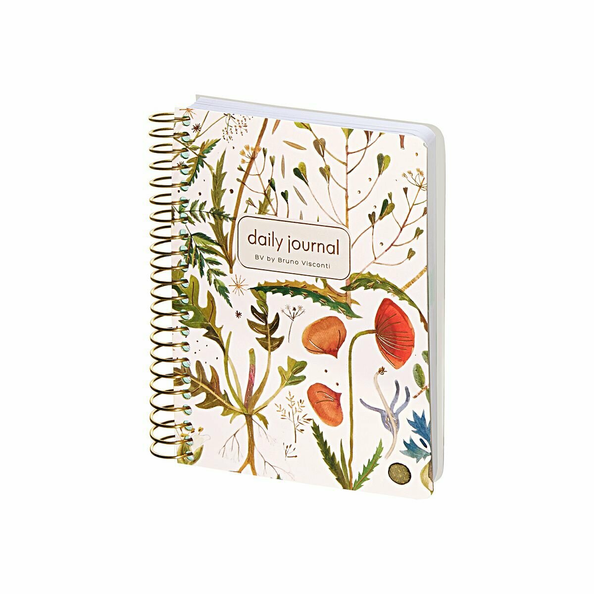 Ежедневник А6 BrunoVisconti "Луговые травы" CUTE DIARY недатированный 272 стр.