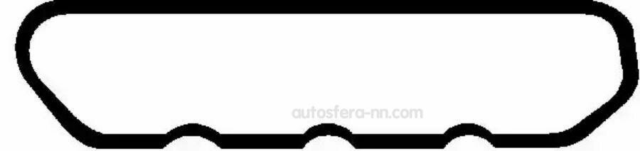 GLASER X0683301 Прокладка клапанной крышки ДВС Ford Sierra, Scorpio 2.3D-2.5D, TD 82-