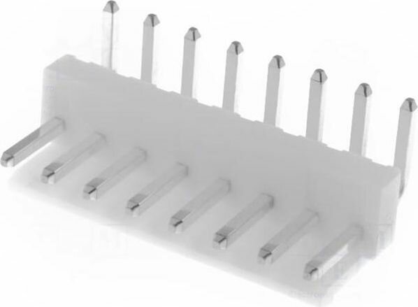Разъем JST B8PS-VH (LF)(SN) Гнездо провод-плата "папа" VH 3,96мм PIN 8 THT 250В 10А 1 шт