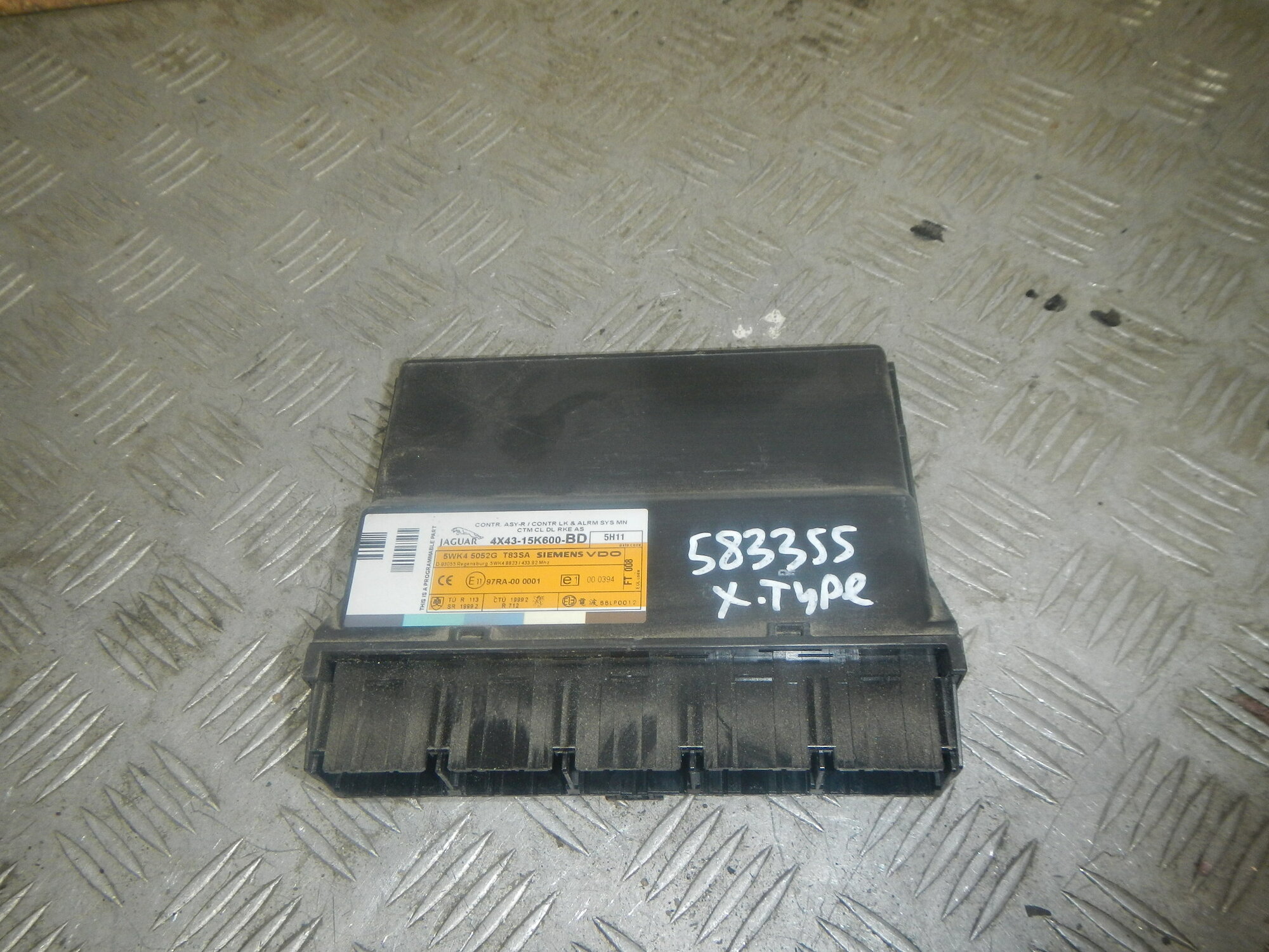 Б/У Блок комфорта, Jaguar (Ягуар)-X-TYPE (01-09) JAGUAR X-TYPE (01-09) Без видимых повреждений. 583355 JAGUAR арт. 4X431...