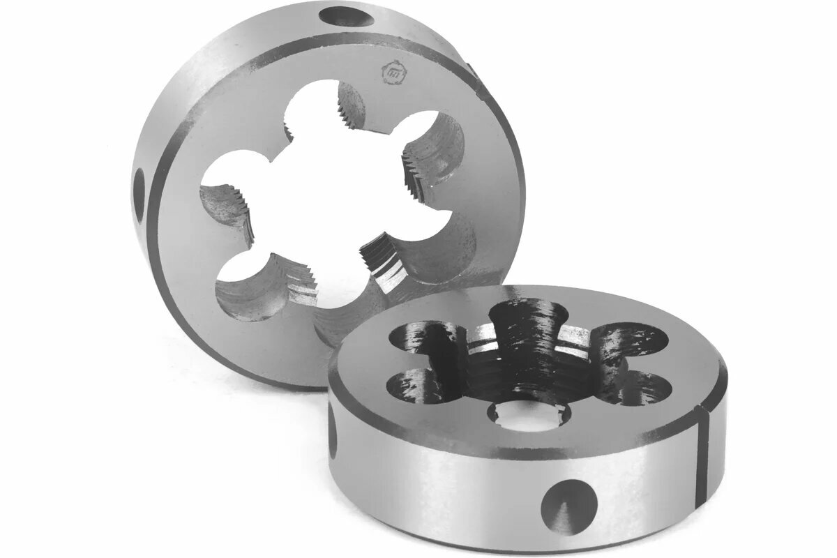 Плашка М18x2.5 Р6М5 6g ТМ Туламаш 137179 - прецизионный инструмент для обработки резьбы