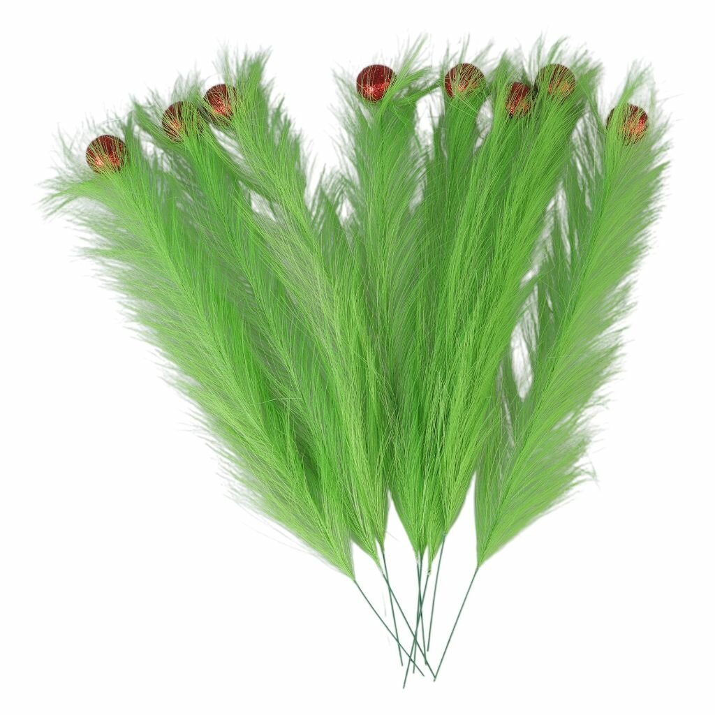 Набор из 3/8 привлекательных украшений в виде верхушек деревьев, украшенных праздничными ветками деревьев, для уникального рождественского представления