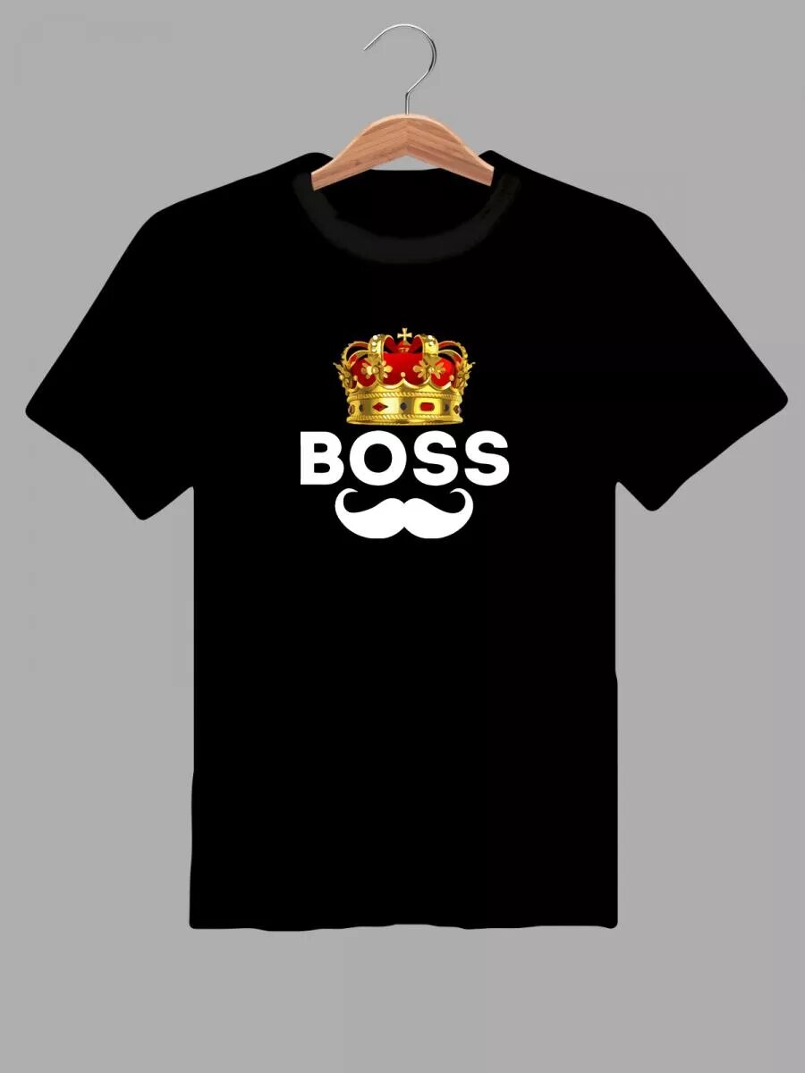 Футболка босс корона
