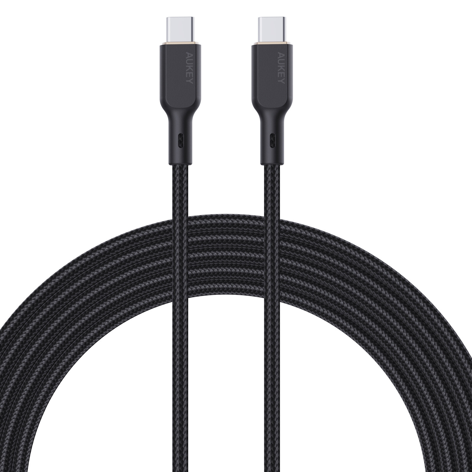 Кабель USB Type-C Aukey, 100 Вт, 1 м, медный проводник (CB-KCC101)