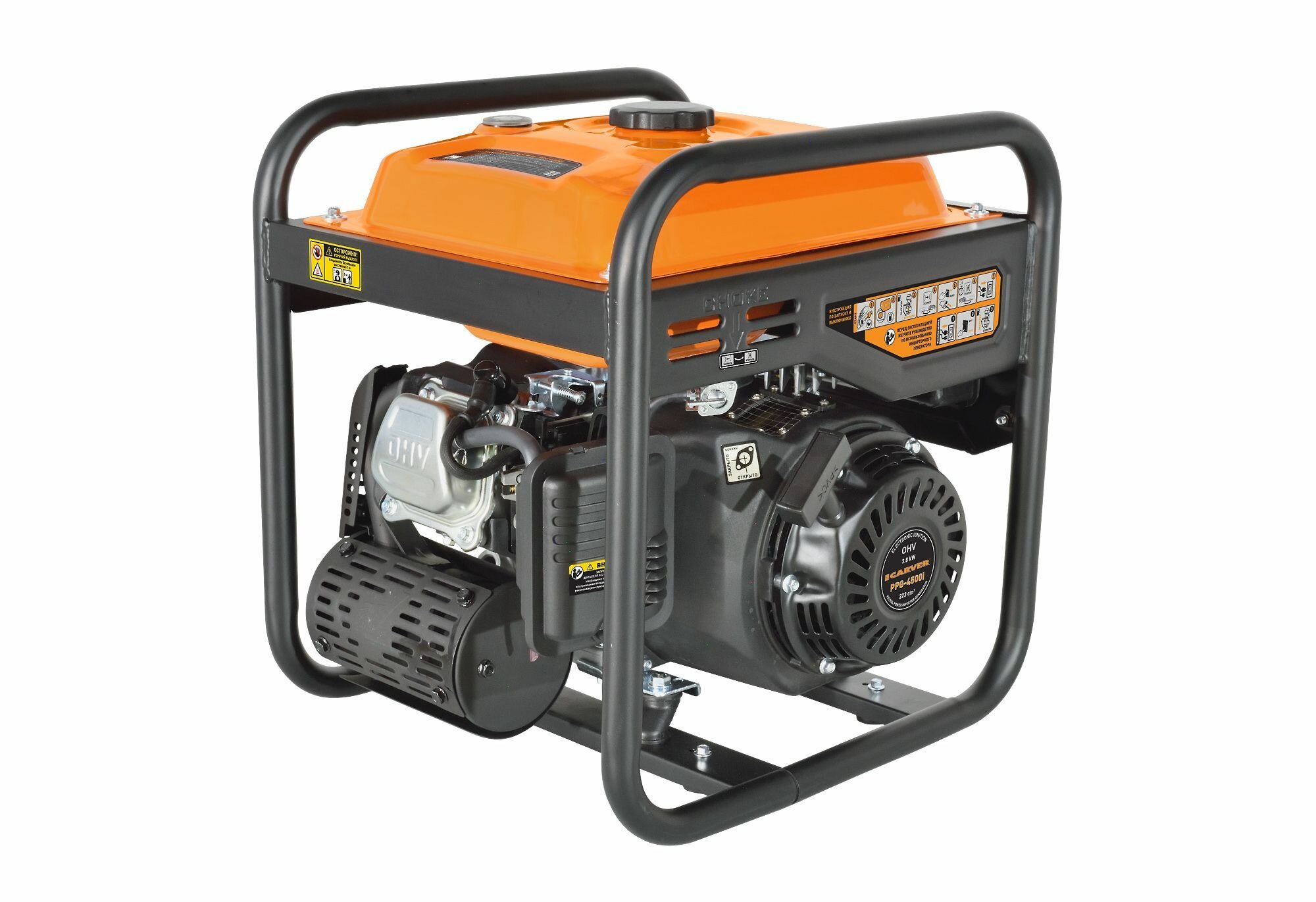 Бензиновый генератор CARVER PPG -4500I