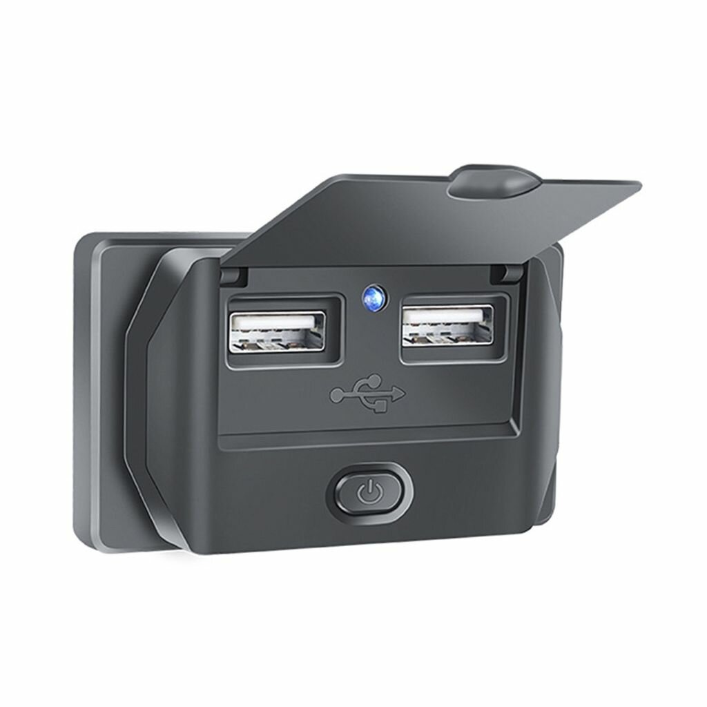 12V-24V USB Outlet Type-C/USB A/USB A+Type C CAR Socket Power Adapter Mount Зарядное порт