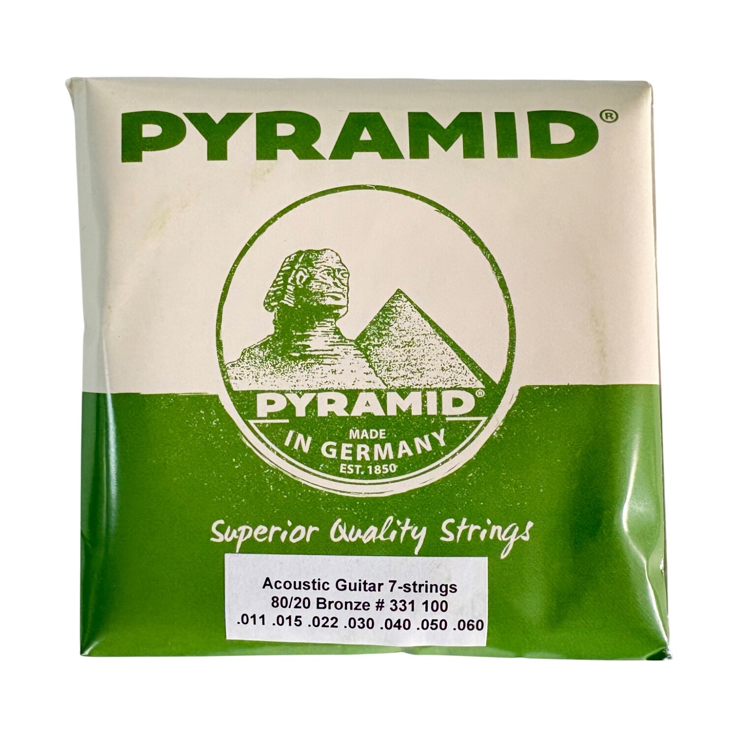 Струны для акустической гитары Pyramid Acoustic 7-String Premium Bronze 331100 11-60