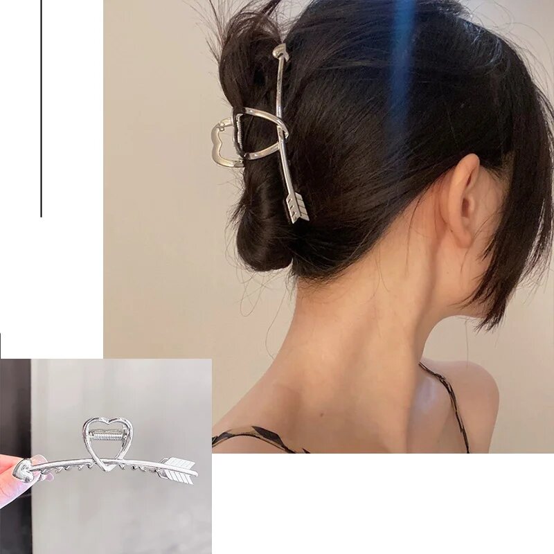 Заколка для волос "Стрела и сердце", style 37