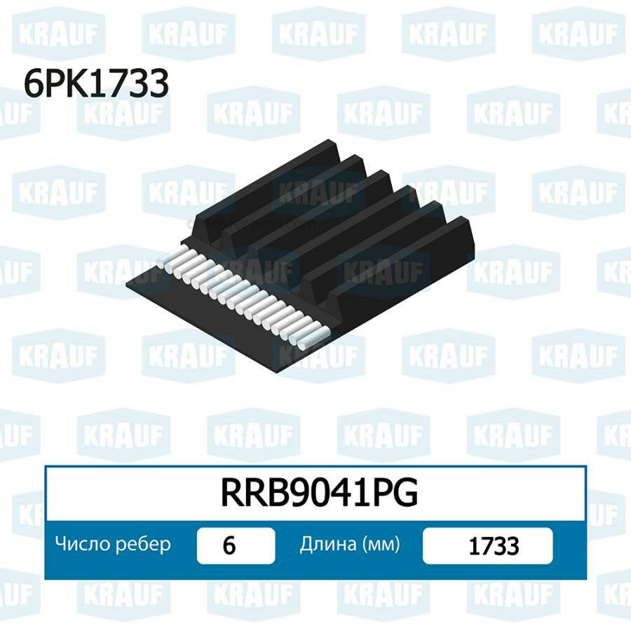 KRAUF RRB9041PG Ремень поликлиновой