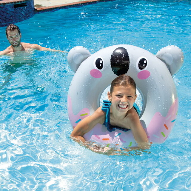 Надувной круг для купания Коала 81*76 см, INTEX, 59266-3