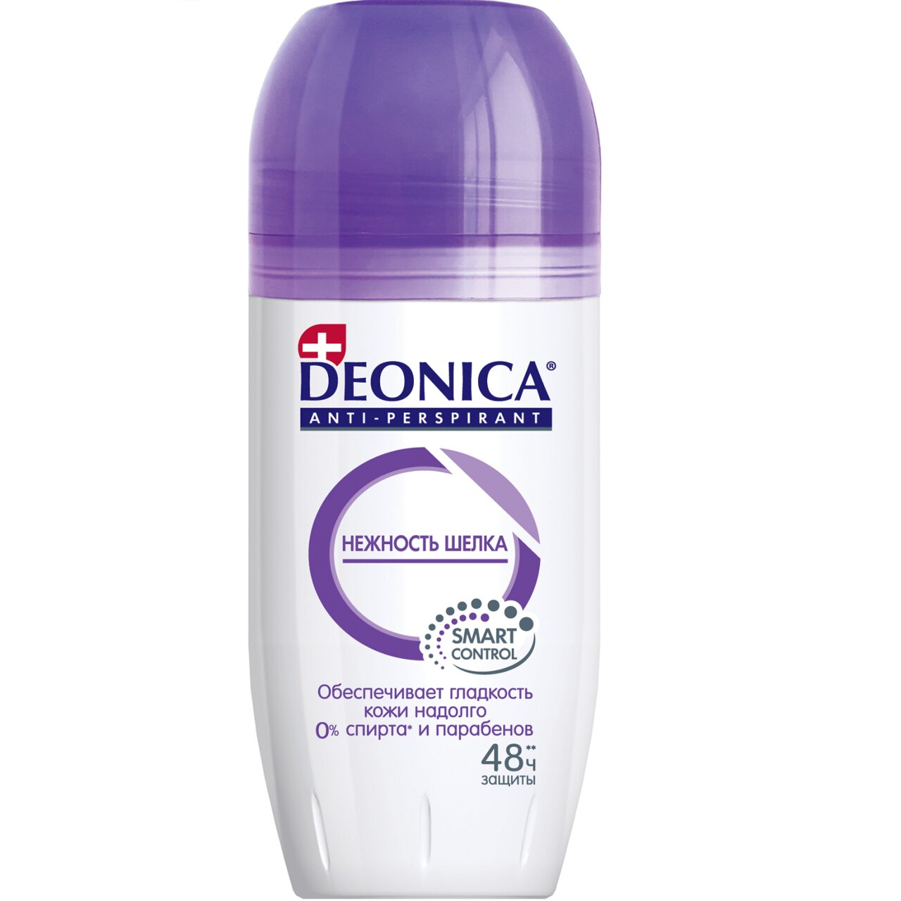 Deonica Антиперспирант Нежность шелка ролик 50 мл для чувствительной кожи без следов