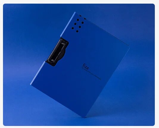 Горизонтальная папка Fizz формата А4 Синий, Dark Blue