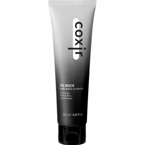 Очищающая пенка для лица Coxir с порошком древесного угля и транексамовой кислотой, 120 мл