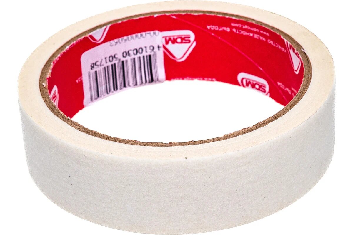 SDM малярная лента 25 мм × 21 м 5053 - универсальная отделочная лента для окраски