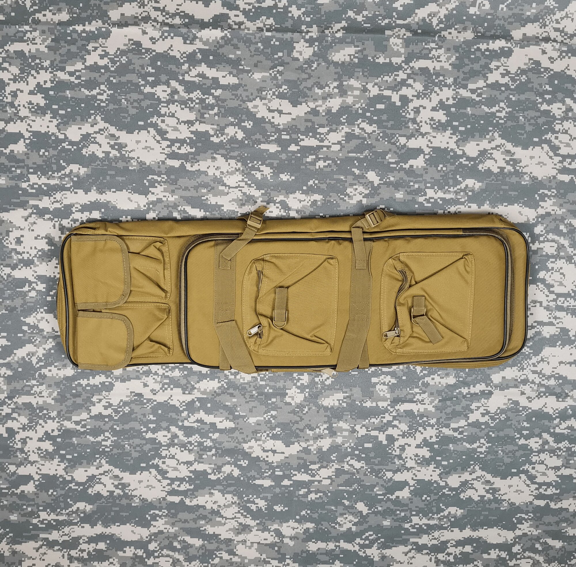 Сумка, чехол рюкзак для переноски оружия ( ружья, винтовки, автомата ) - 84 см, песочный цвет