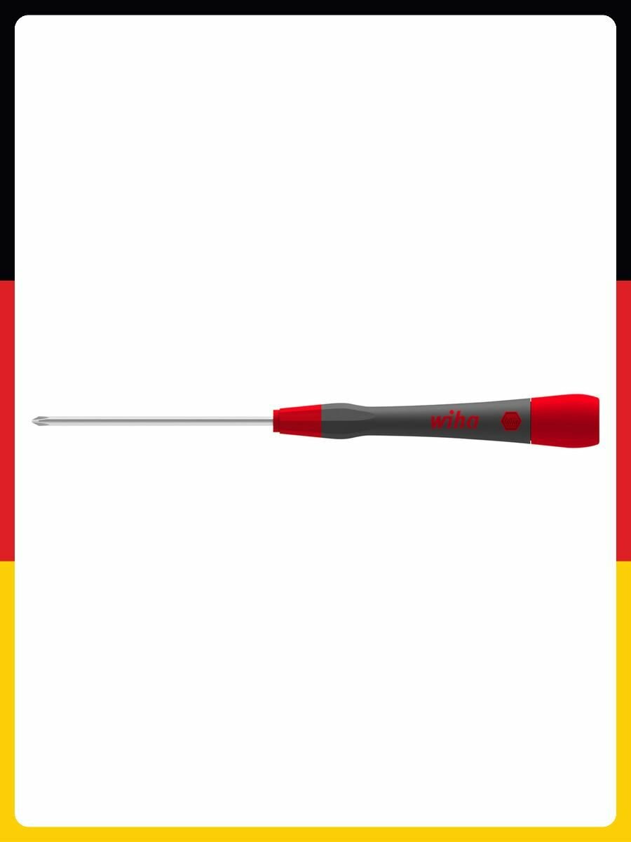 Тонкая отвертка Wiha PicoFinish Phillips PH1 x 80 мм