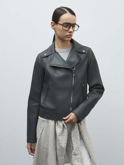 Куртка кожаная