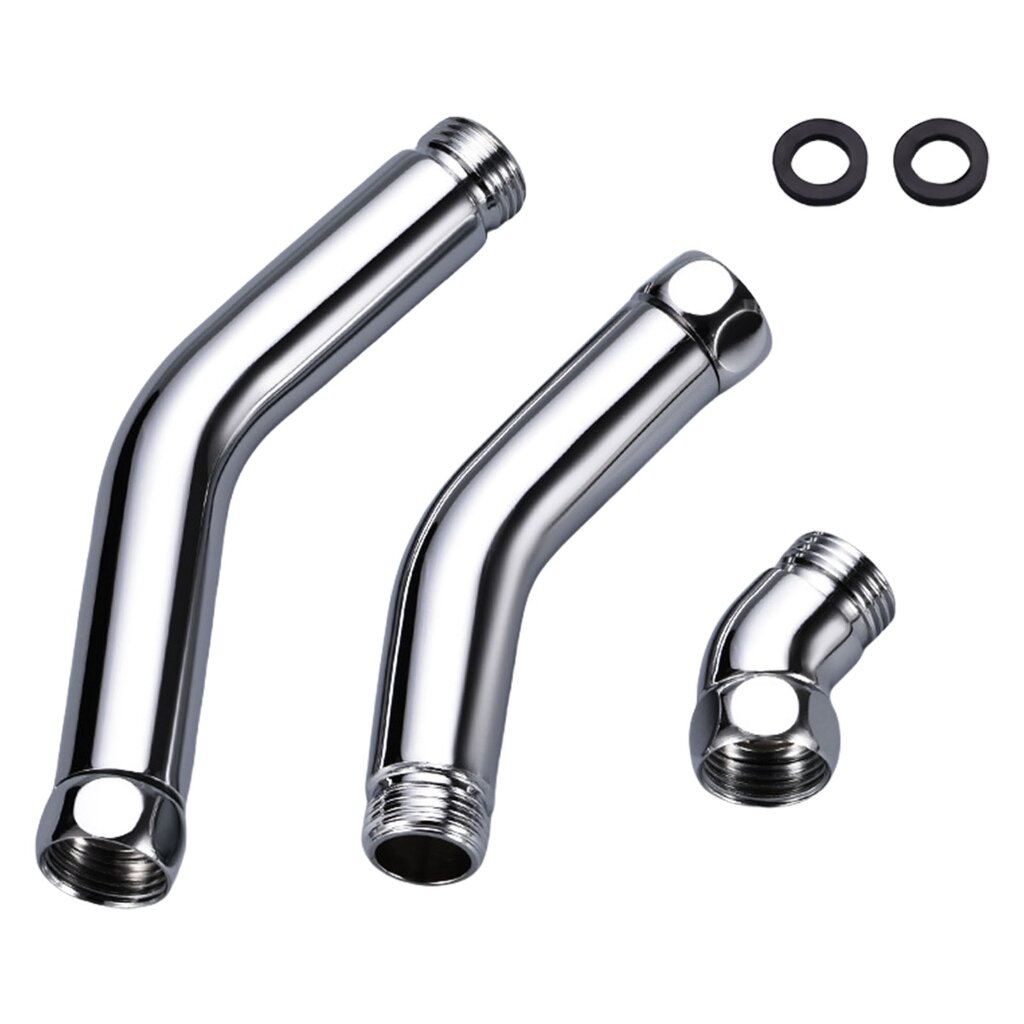 Комплект из 3 Регулируемых Переходников для Шланга для душа на 135 Градусов, Аксессуар для Ванной Комнаты для Ежедневного использования в Ручном и Верхнем Душе