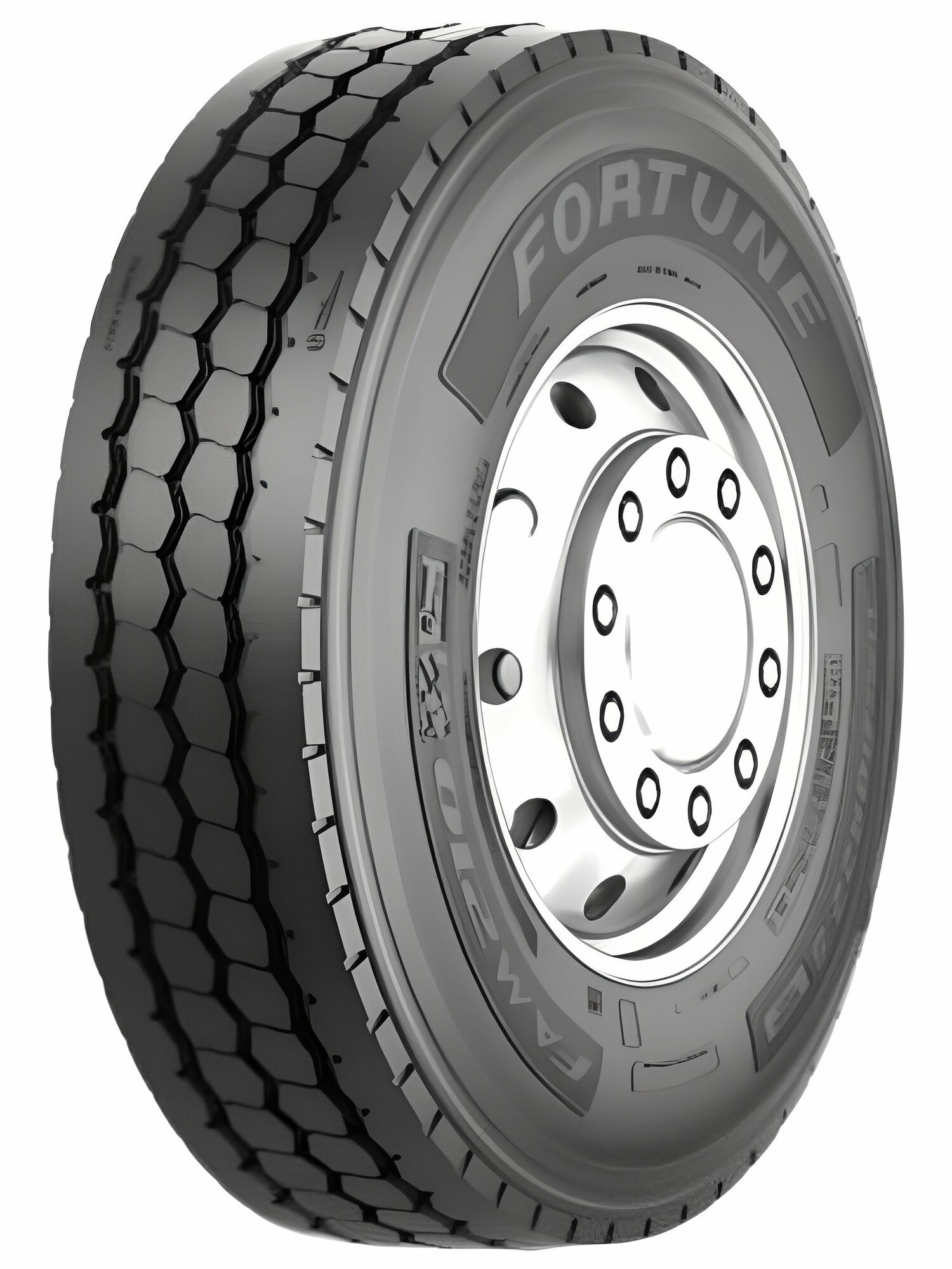 Грузовая шина Fortune "FAM210", 315/80, R22.5, всесезонная, бескамерная