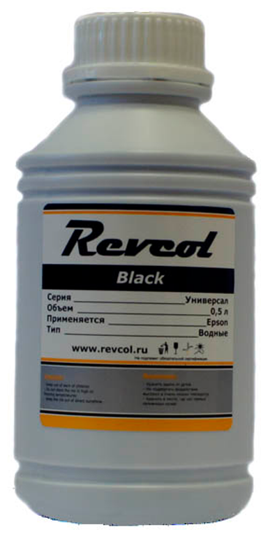 Водорастворимые чернила Revcol 126402, для Epson, 500мл, черные
