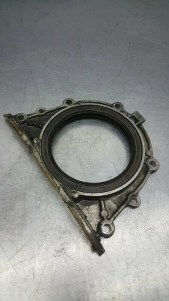 Крышка коленвала Nissan Primera P12 QG18 2002 задн. (б/у)