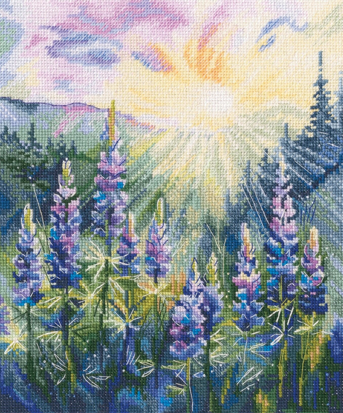 MX1066 - В объятьях солнечных лучей РТО (RTO) Набор для вышивания