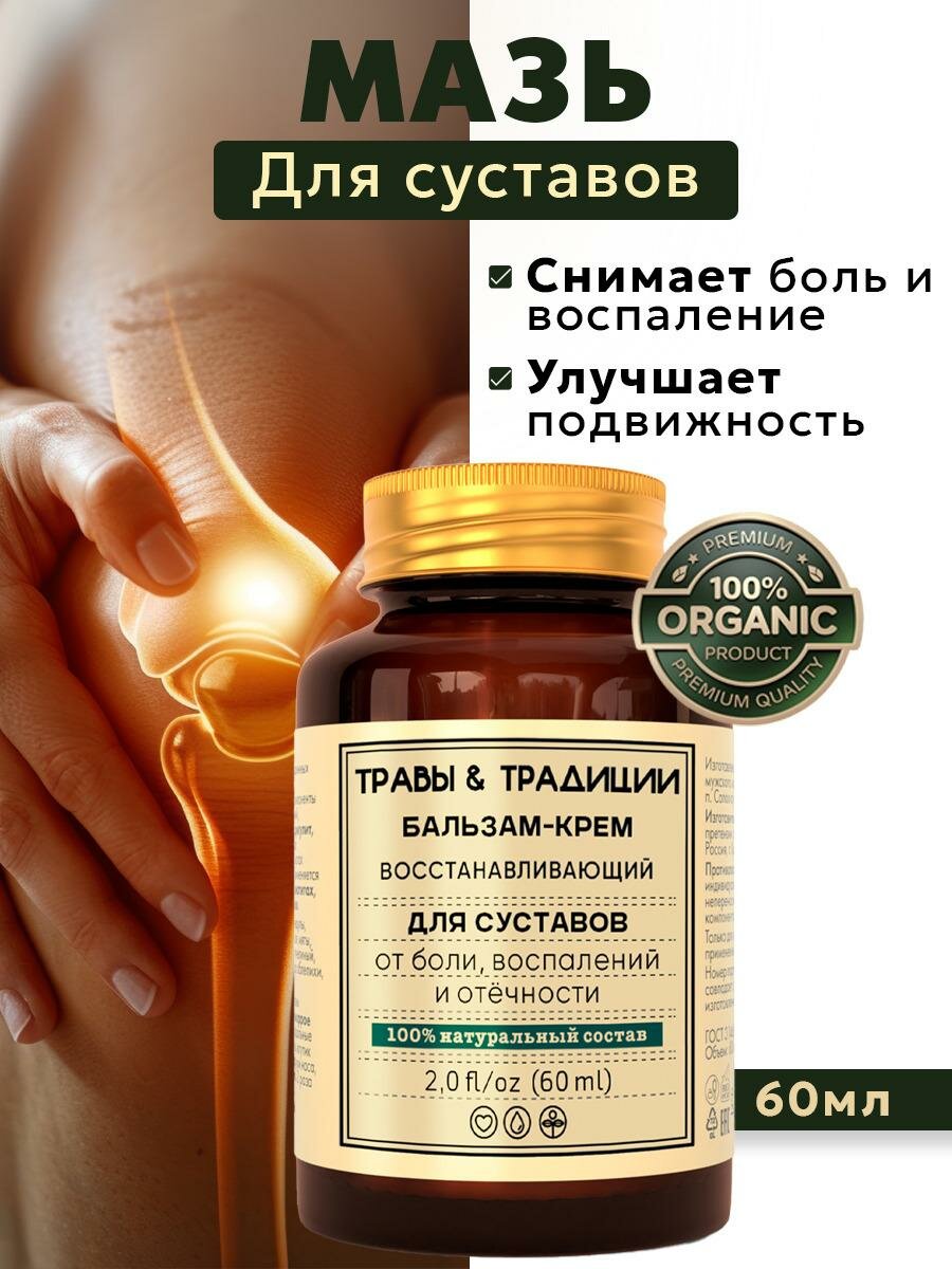 Мазь для суставов от боли и воспалений