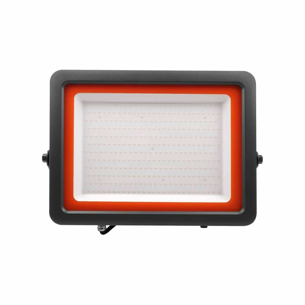 Прожектор светодиодный PFL-S2 300Вт 6500К IP65 220–240В до с клапаном закален. матов. стекло сер. Pro JazzWay 5007963D