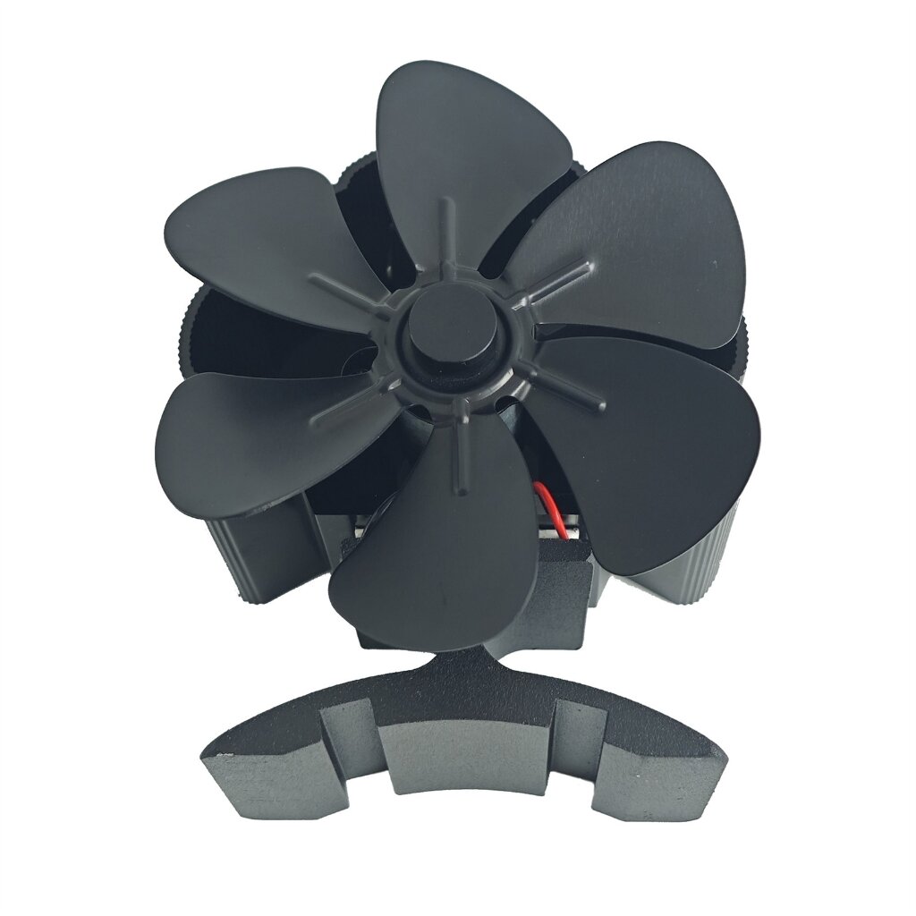 Каминный Вентилятор с 6 Листьями Печной Вентилятор Без Электричества Каминный Вентилятор С Тепловым Питанием Каминный Вентилятор для Дровяных Горелок