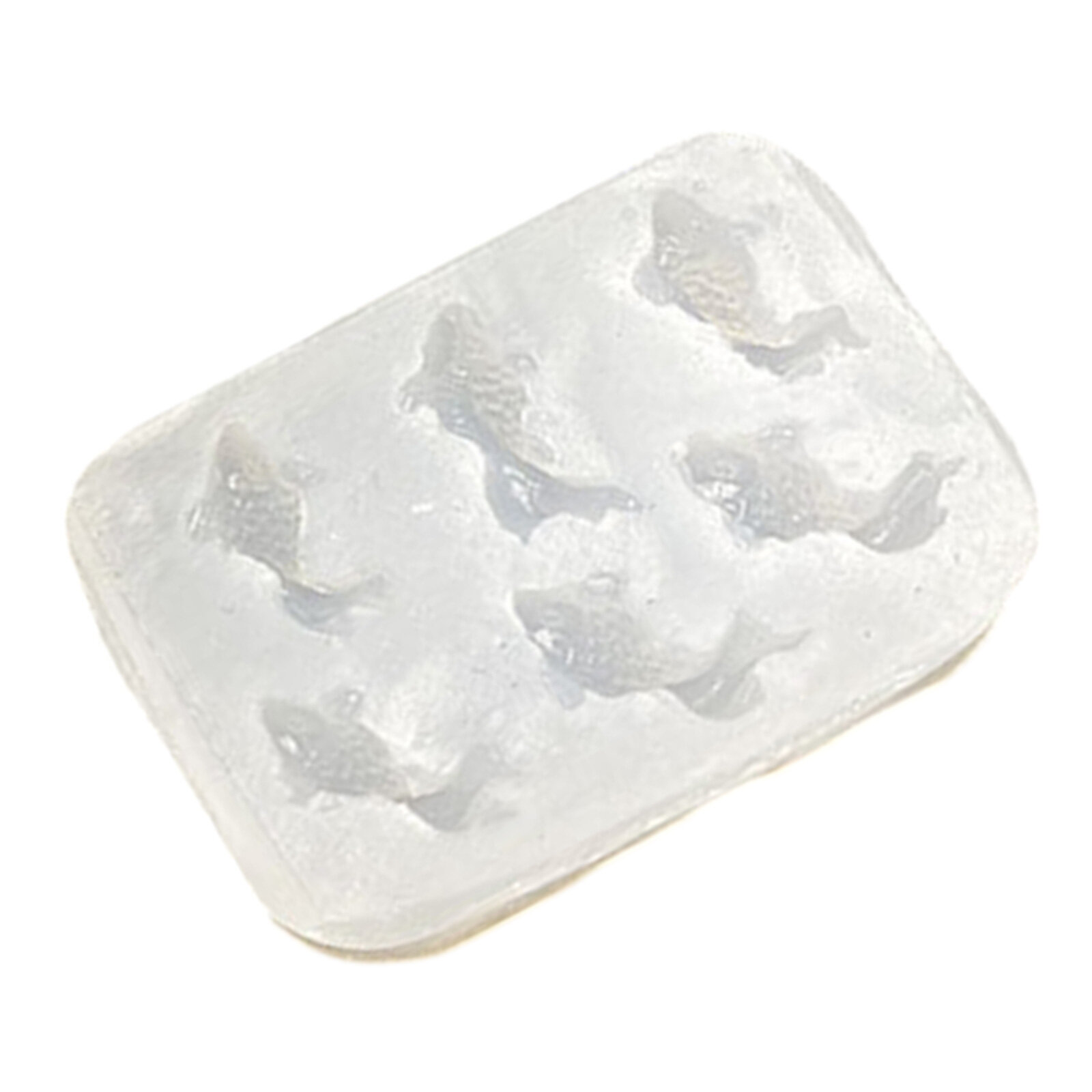 Прозрачная силиконовая форма для подвески в форме рыбки изготовления брелоков