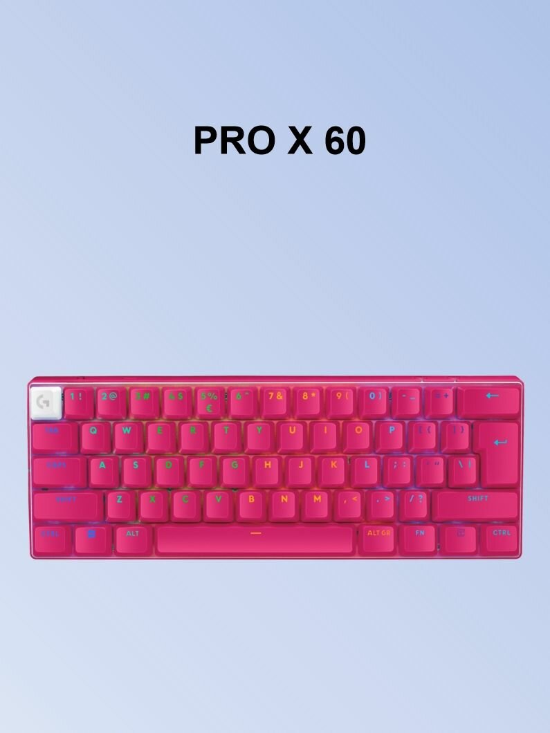 Беспроводная игровая клавиатура Logitech PRO X 60 LIGHTSPEED