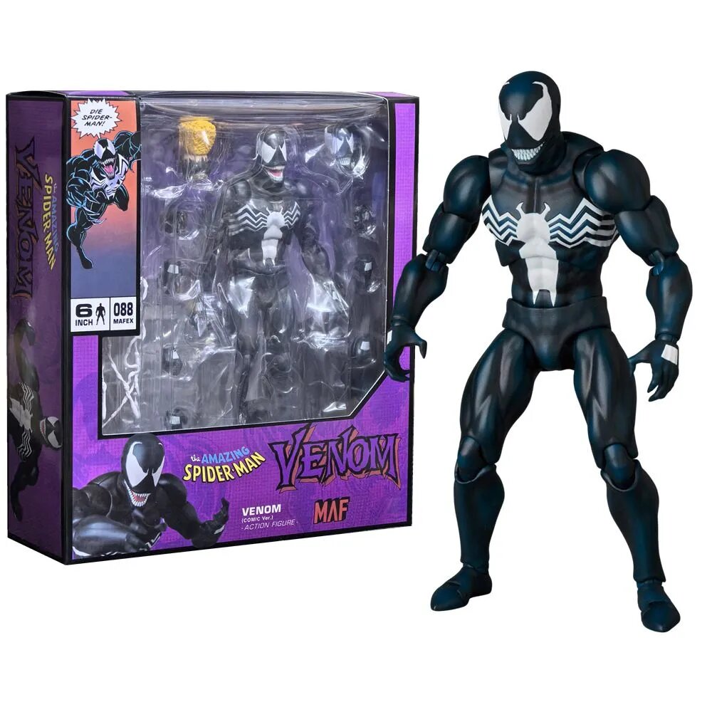 Фигурка Marvel's Mafex 88 VENOM подвижные фигурки