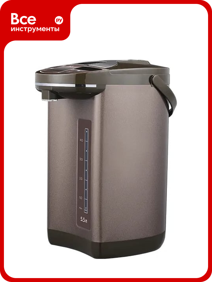 Термопот BQ -TP535 коричневый, Термопот bq -tp535 коричневый 86189884 предназначен для бытового применения