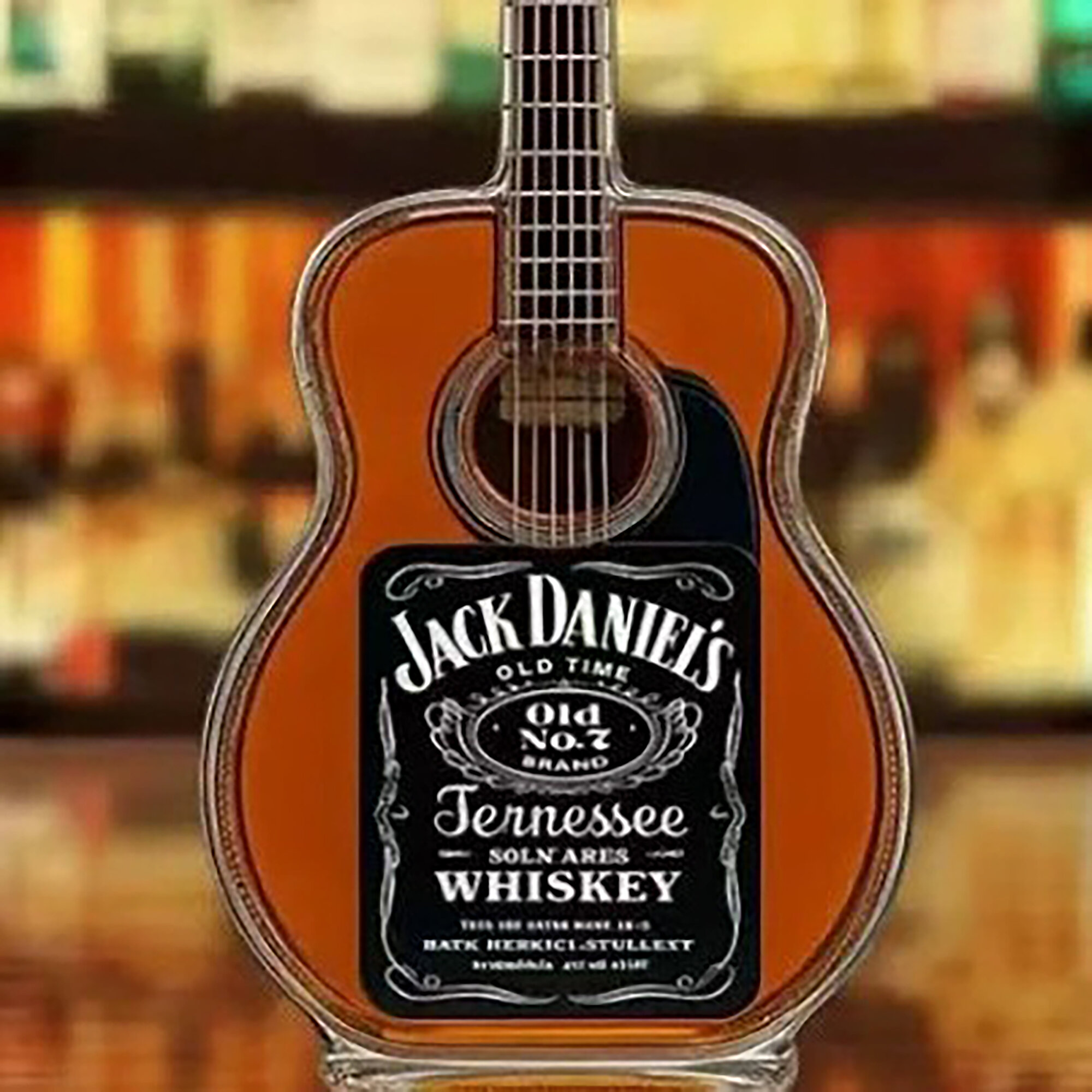JACK DANIEL'S Бутылка для скрипки, прозрачная бутылка вина, бутылка виски