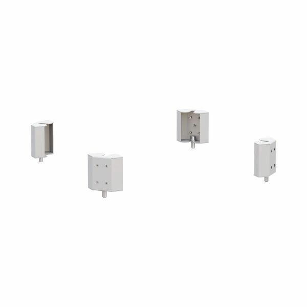 Комплект угловых элементов цоколя В =100мм (уп.4шт) AleSta, EKF ALESTA-BS10 (1 упак)